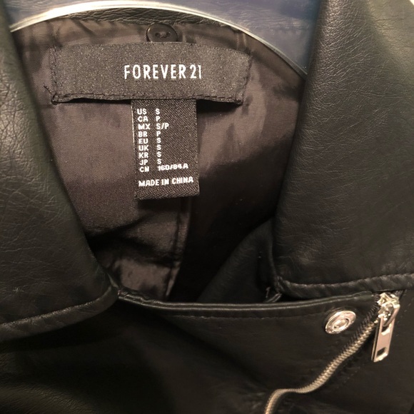 Forever 21 | Jackets & Coats | Faux Leather Jacket | Poshmark